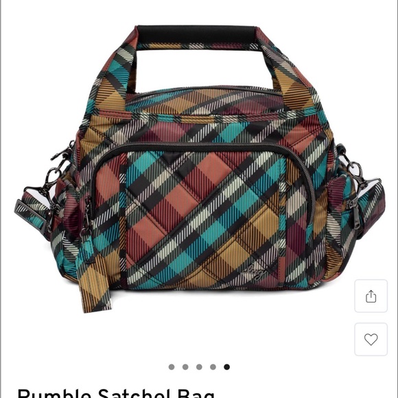 lug | Bags | Sold Out Nwt Lug Autumn Plaid Rumble Satchel Bag | Poshmark